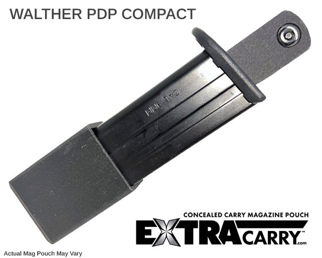Walther PDP Compact 15-Round Magazine Pouch – Pocket Carry with Locking ...